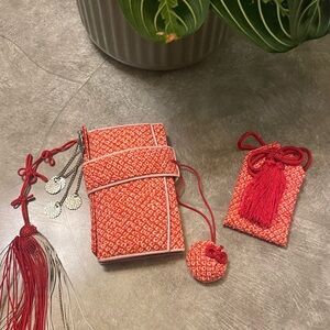 Accessories | Japanese Omamori Amulet Charm Vintage Silk Hakoseko Showa ...